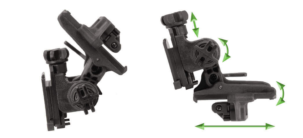 Polymer flip-up mount – Cadex Defence